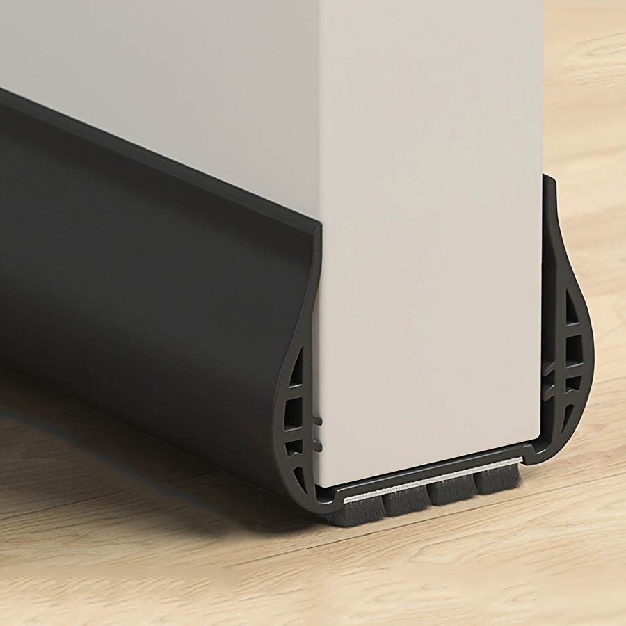 PVC Door Sweep Bottom Seal Strip for Bedroom Gate – Adjustable Draft ...