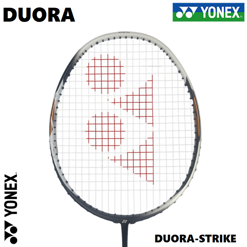 YONEX DUORA-STRIKE Badminton Racket Full Carbon Single 4U 26-30Lbs 83g ...