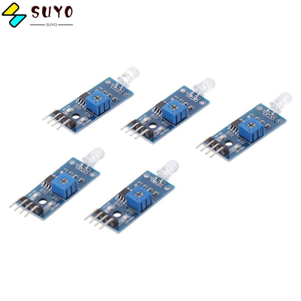 SUYO 10PCS Photodiode Module, 3.3V-5V 5mm Photodiode Sensor Module ...