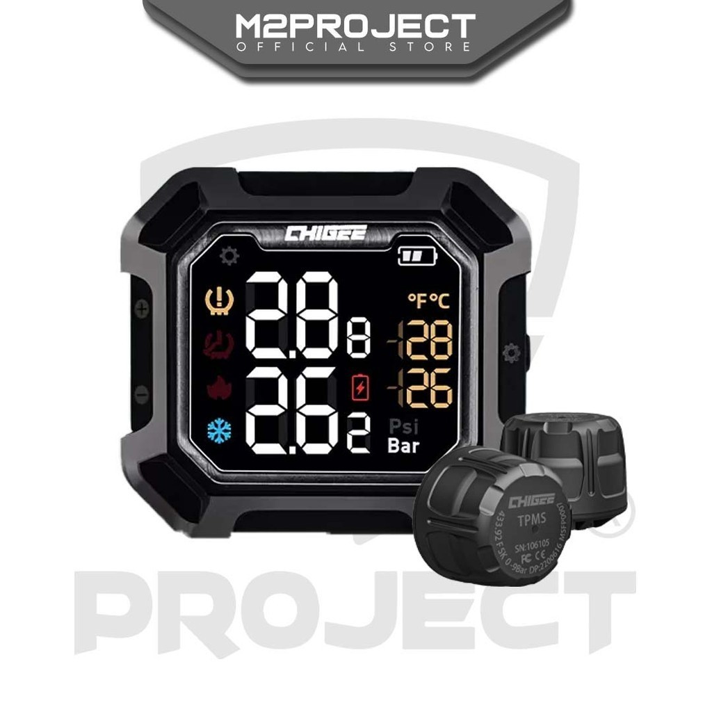 CHIGEE G3 TYRE PRESSURE MONITORING DISPLAY TPMS - by m2project.os ...
