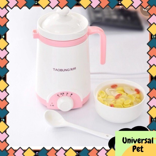 500ml 养生杯 Health Cup mini travel office ceramic electric cup boil cook stew soup | Shopee Malaysia