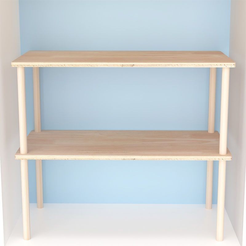 Wardrobe Layered Partition Storage Handy Tool Partition Rack Wardrobe ...