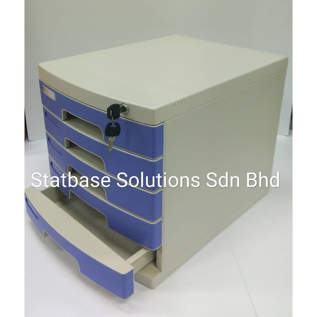 5 Tier Document Drawer With Lock (FQ2605A) | Shopee Malaysia