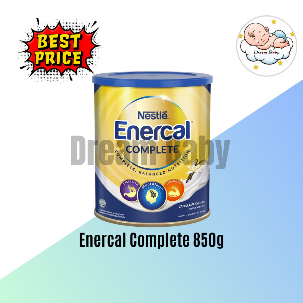 Enercal Complete Milk Formula Powder 850g (Adult Complete Nutrition ...