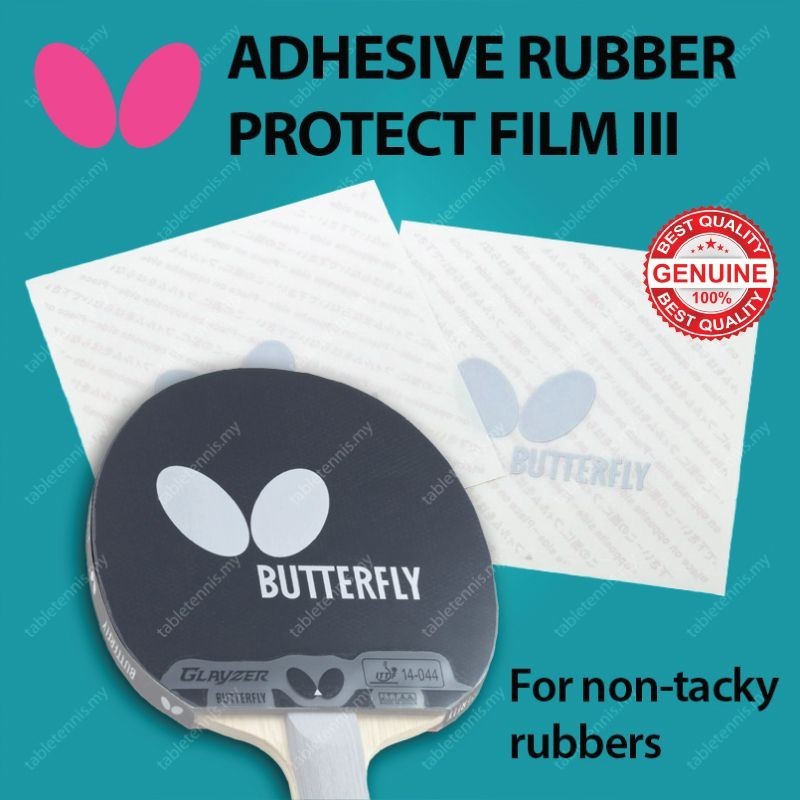 Butterfly Adhesive Ruuber Protect Film III Table Tennis Protective Fim ...
