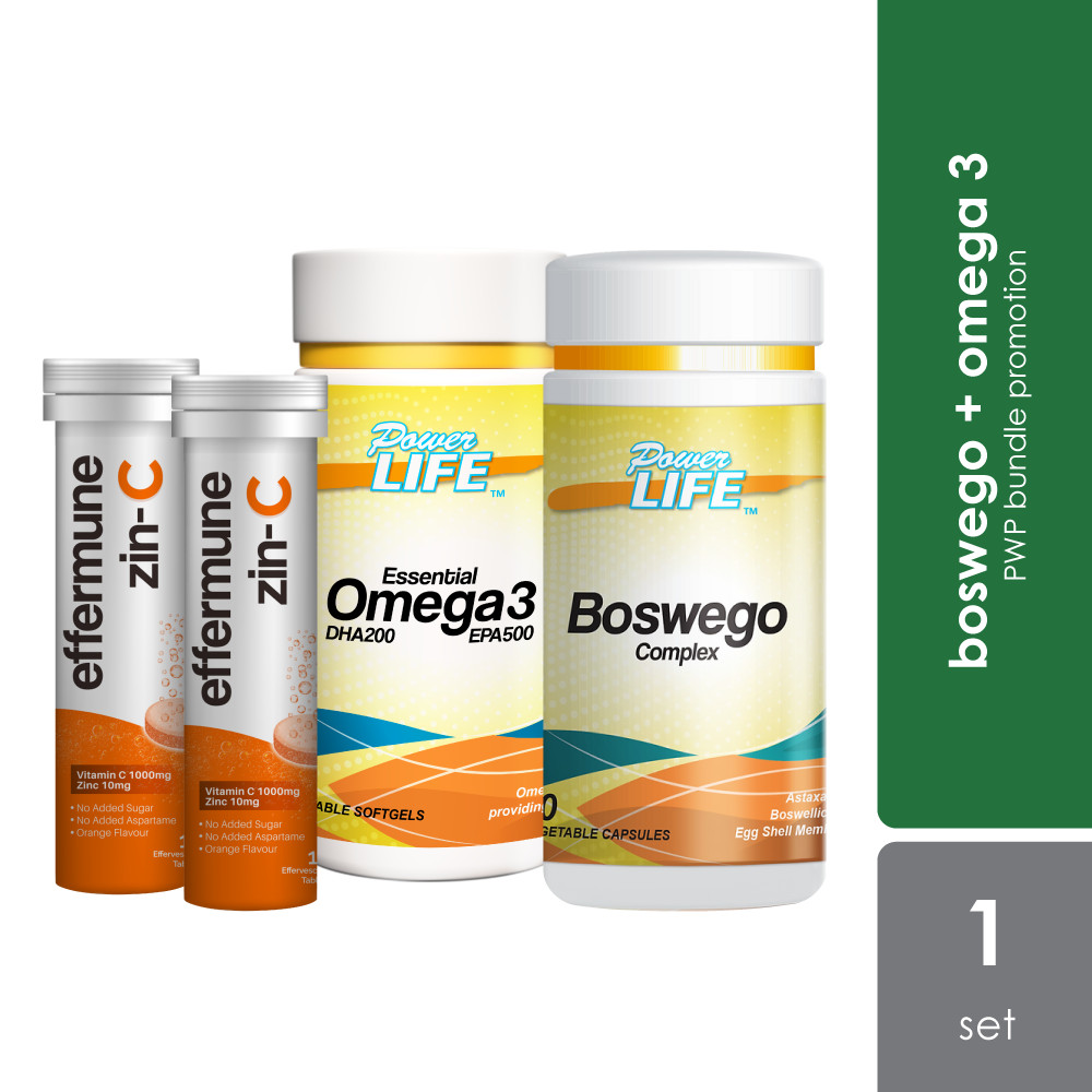 Powerlife Boswego Bundle (PWP RM50 Off Omega 3) | Shopee Malaysia