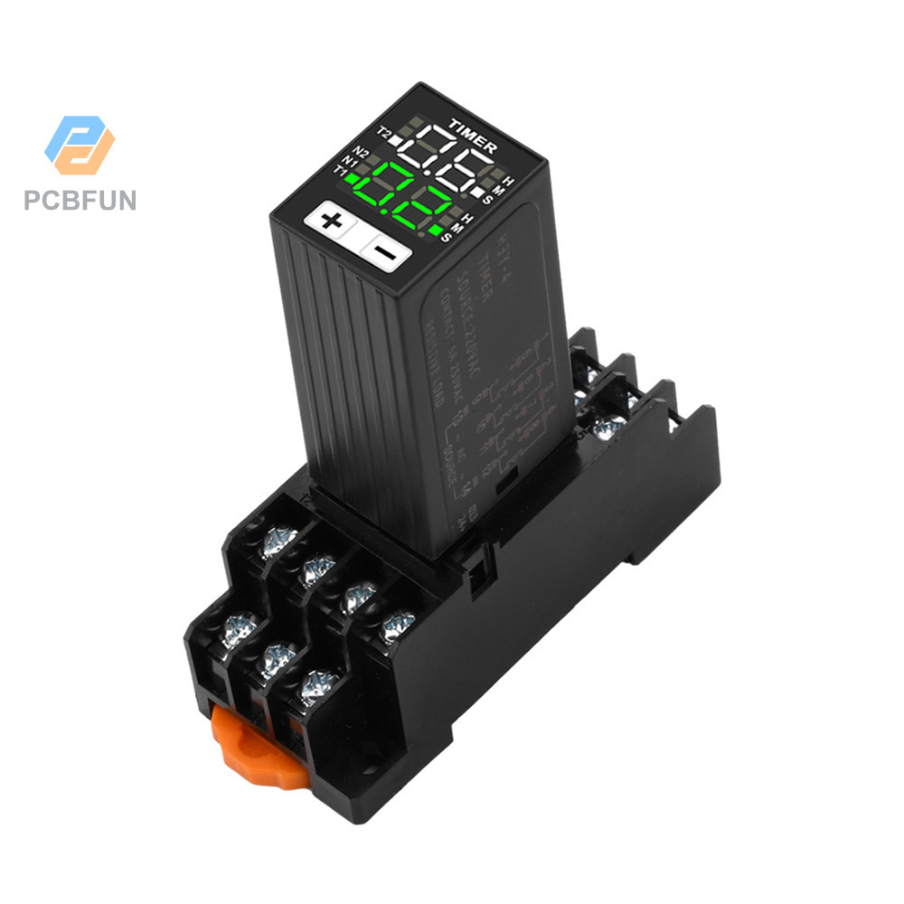 Pcbfun H3Y-4 DC12V DC24V AC220V Power On Delay Device With Electronic ... Pcbfun H3Y-4 DC12V DC24V AC220V Power On Delay Device With Electronic ...