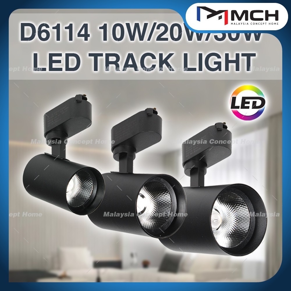 [READY STOCK]LED Track Light Spotlight 10/20/30W Ceiling Light Home ...