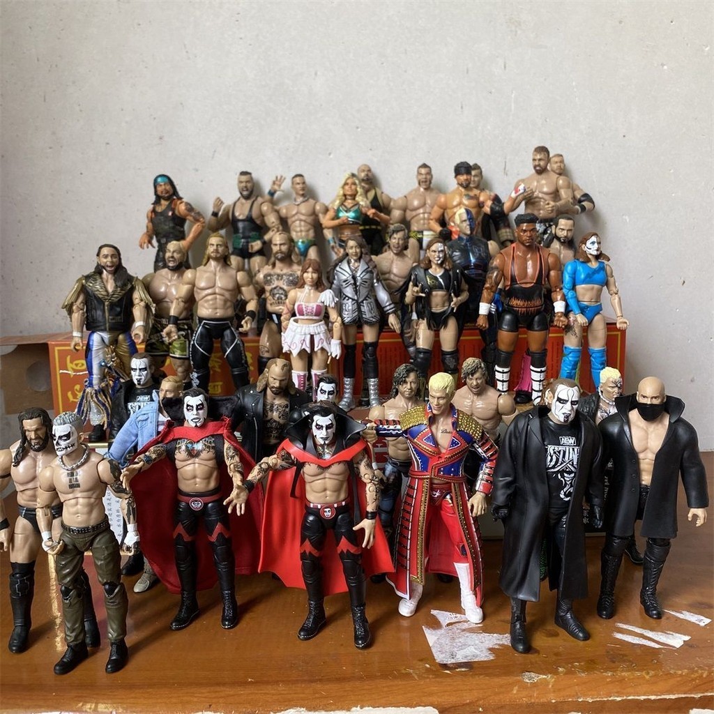 Genuine Bulk aew Arena Wrestler Doll unrivaled 13th Generation Vampire ...