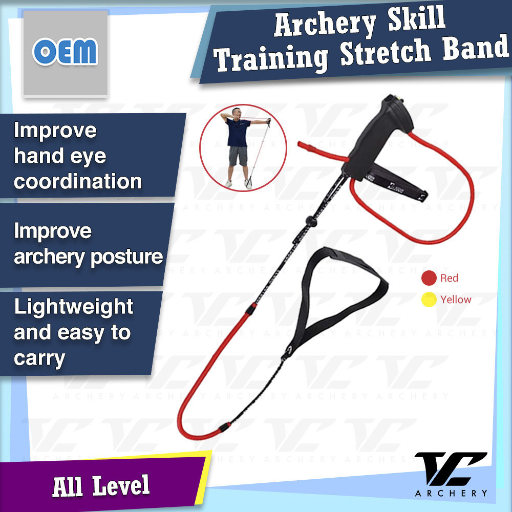 V Club Archery Skill Training Stretch Band - Training Tensioner ...