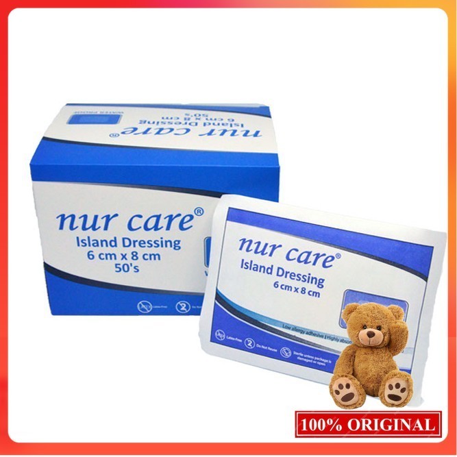 Nur Care Island Dressing (1pcs) Transparent Waterproof Dressing Luka ...