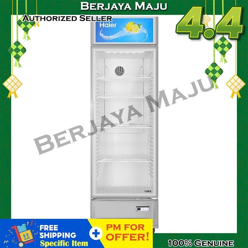 Haier 239L 1 Door Showcase Upright Chiller SC-248E | Shopee Malaysia