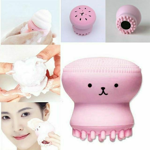 OCTOPUS FACE BRUSH CLEANER (SPAN SOTONG VIRAL) | Shopee Malaysia