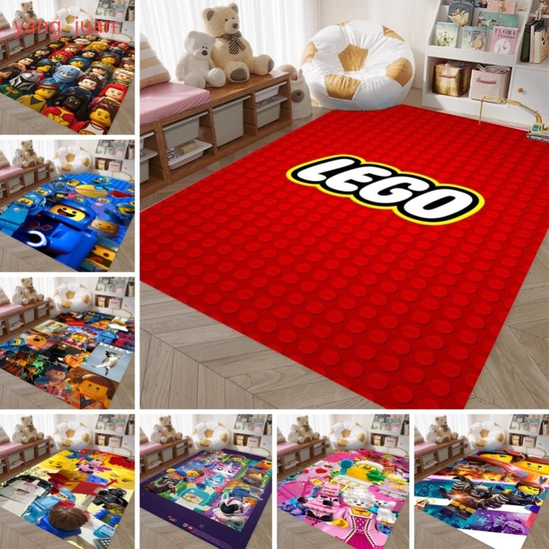 LEGO Color Building Blocks Theme Carpet Living Room Sofa Bedroom ...