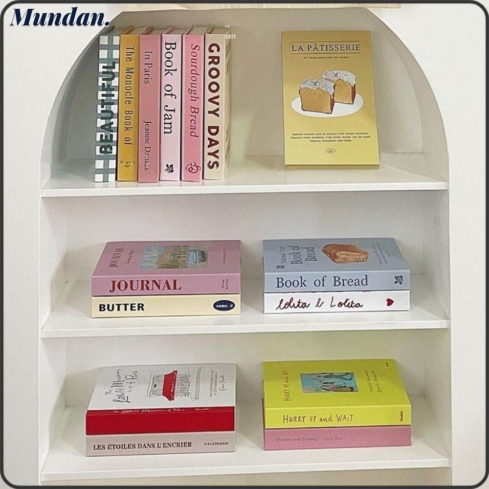 MUNDAN Model Book, Simulation Modern Style Fake Books, Home Decoration ...