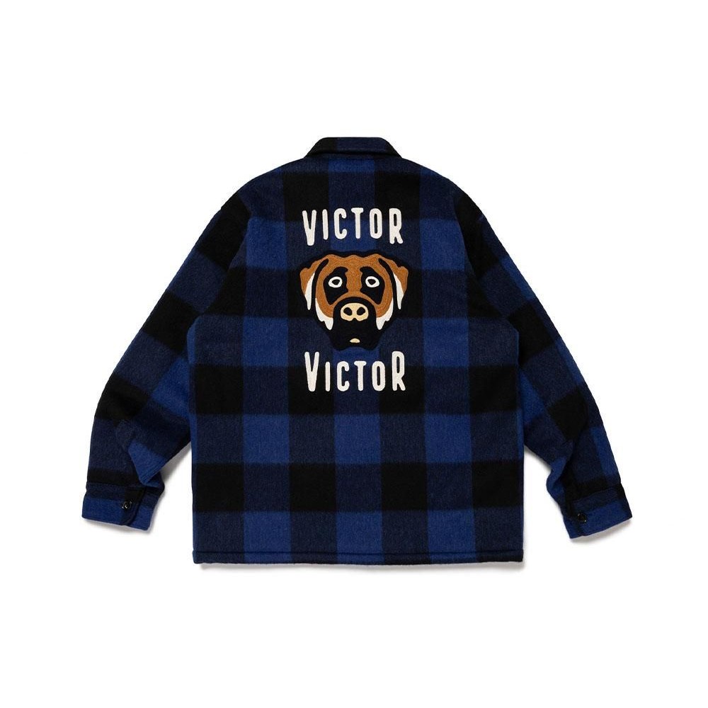 Victor Worldwide Wool Check Shirt Blue Unused | Shopee Malaysia