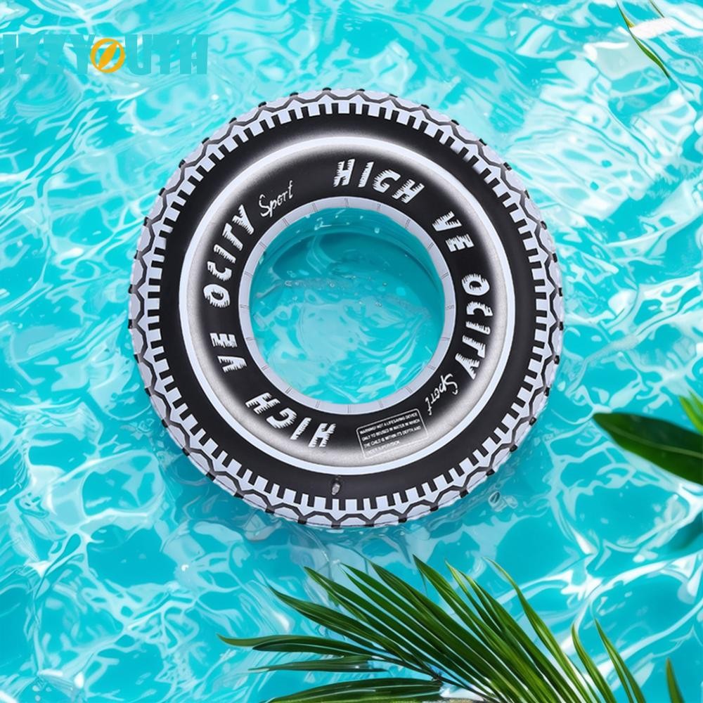 Tire Pattern Swimming Rings Floaties Inflatable Swim Ring for Summer ...