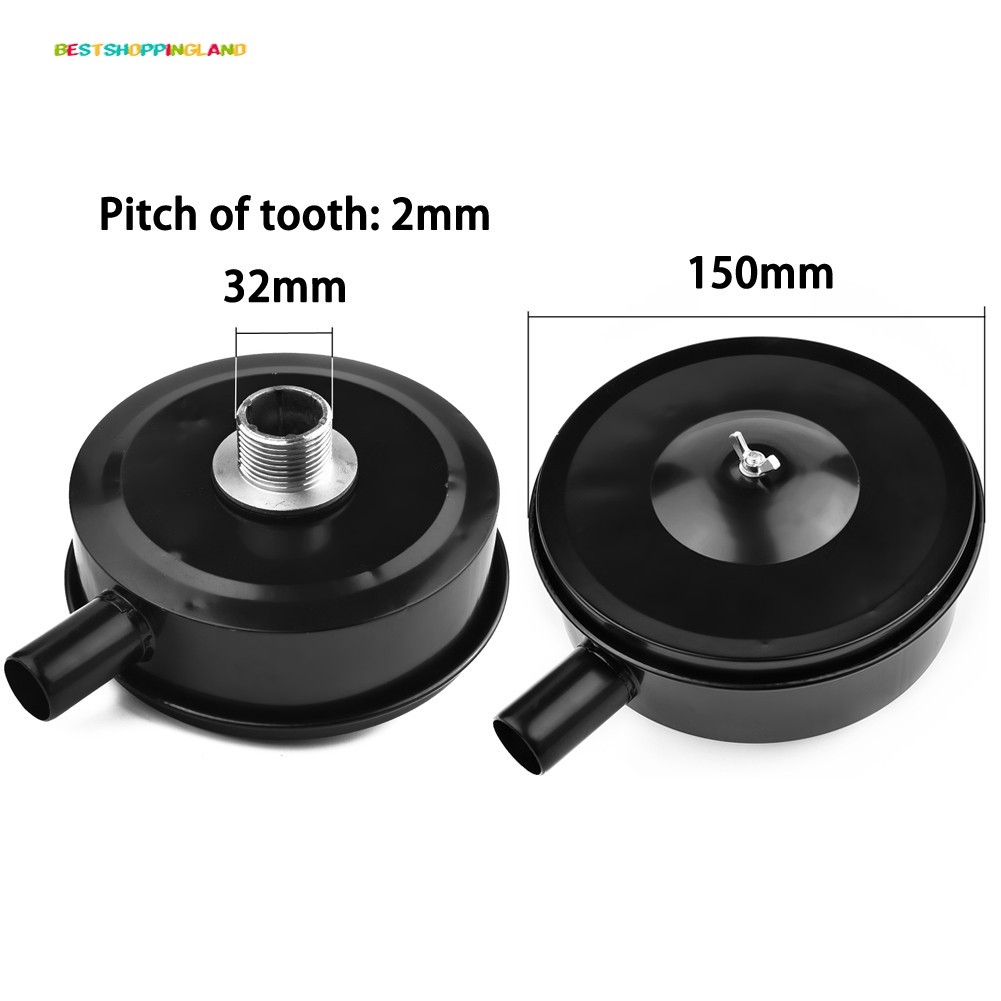 【BEST HOT】 Compressor Male Threaded 32mm Air Intake Silencer Filter ...
