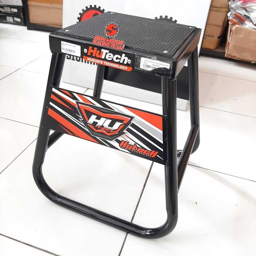 HITAM Workstand Jackstand Paddock Sit Trail Motocross Universal KLX KTM ...