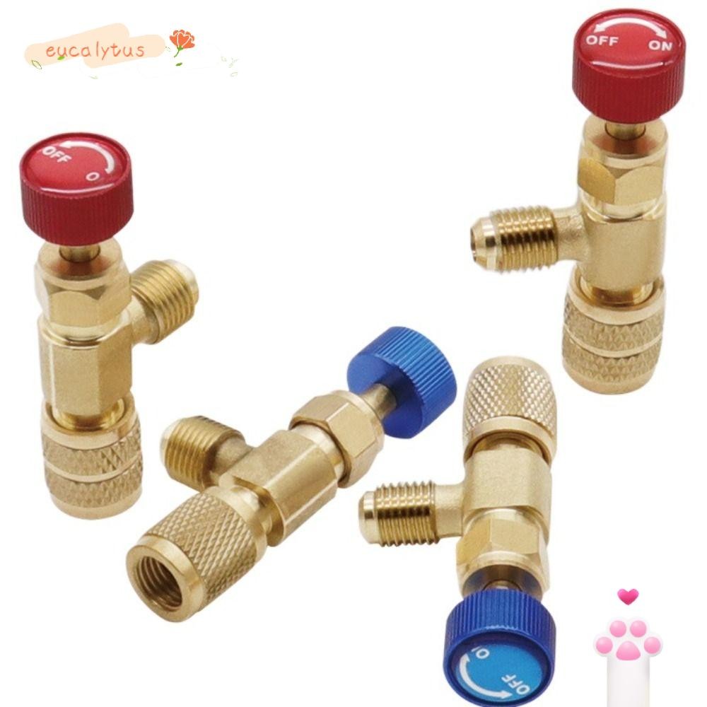 EU-FASHION Air Conditioning Valve, Copper Leakproof Safety Valve ...