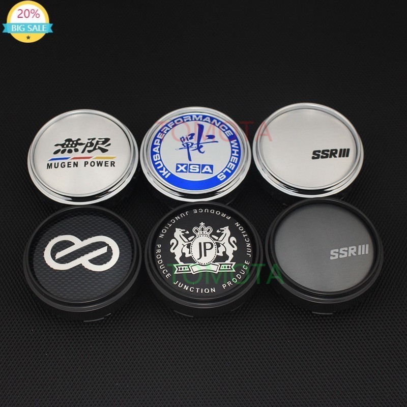 Upgrade NEW 4pcs ssr wheel center cap for rims 66mm OD/62mm ID wheel ...