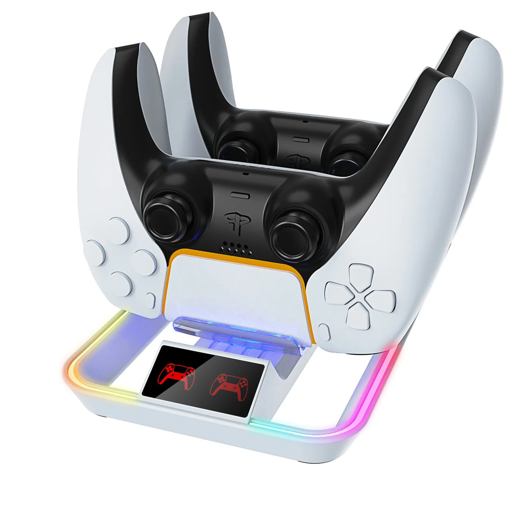 Dual Charging Dock For Playstation 5 PS5 Controller Charger Wireless ...