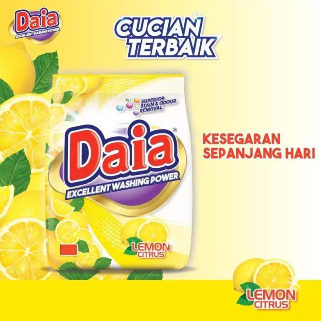 [FREE SHIPPING WEST M'SIA] 750g DAIA Detergent Powder 750g | Shopee ...