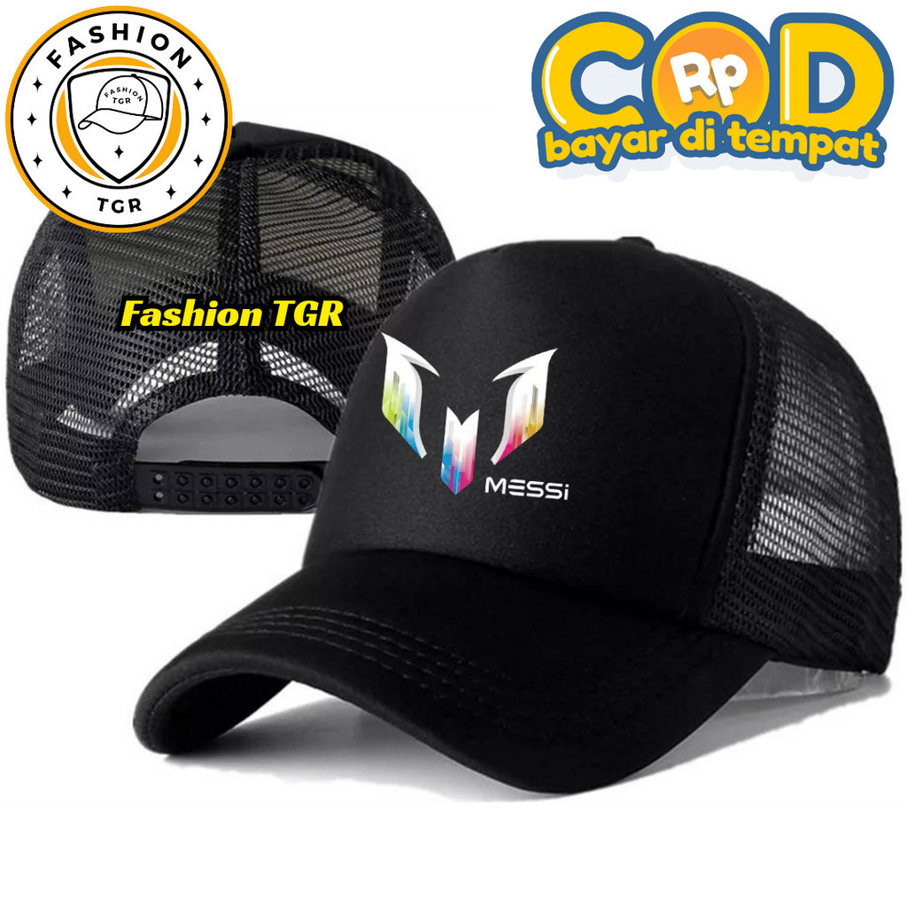 Fashion LIONEL MESSI Trucker Hat LIONEL MESSI - LIONEL MESSI Logo ...