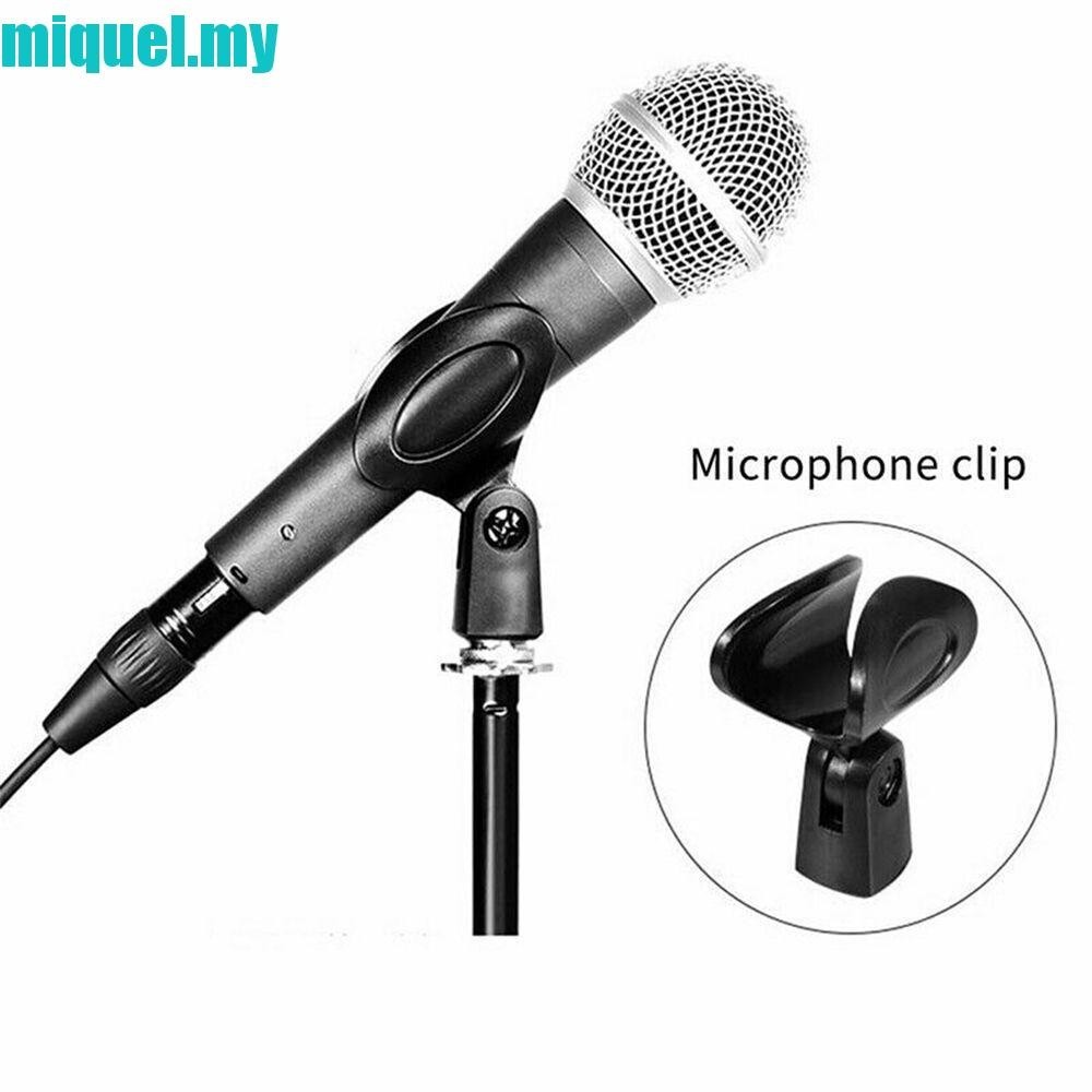 MIQUEL Microphone Clamp Wireless Multi Angle Rotation Mic Stand Clip-On ...