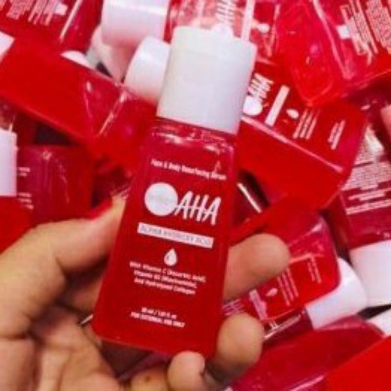 SERUM AHA ORIGINAL 100% ORI HQ BRILLIANT AHA SERUM ORIGINAL | Shopee ...