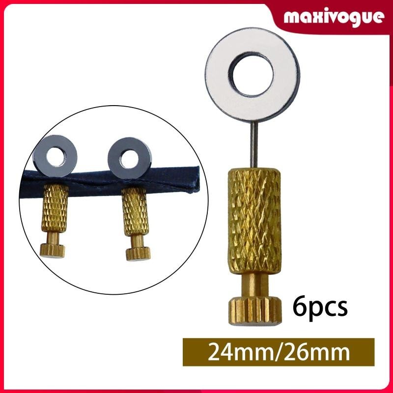 Maxivoguemy 6pcs Leather Sewing Positioning Pin Leather Seam Pin Handcraft Diy Leather