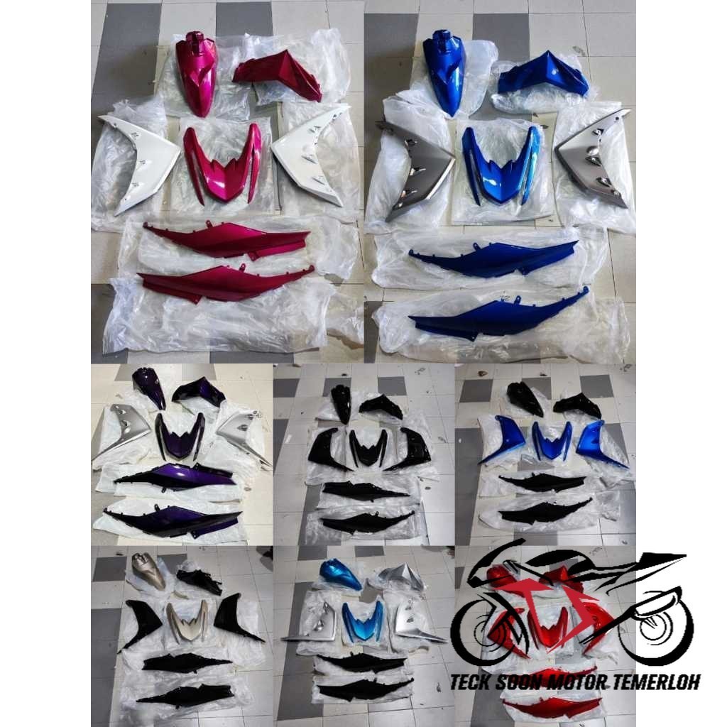 COVERSET (HLD) YAMAHA EGO SOLARIZ 125 EGO SOLARIZ125 TBM | Shopee Malaysia