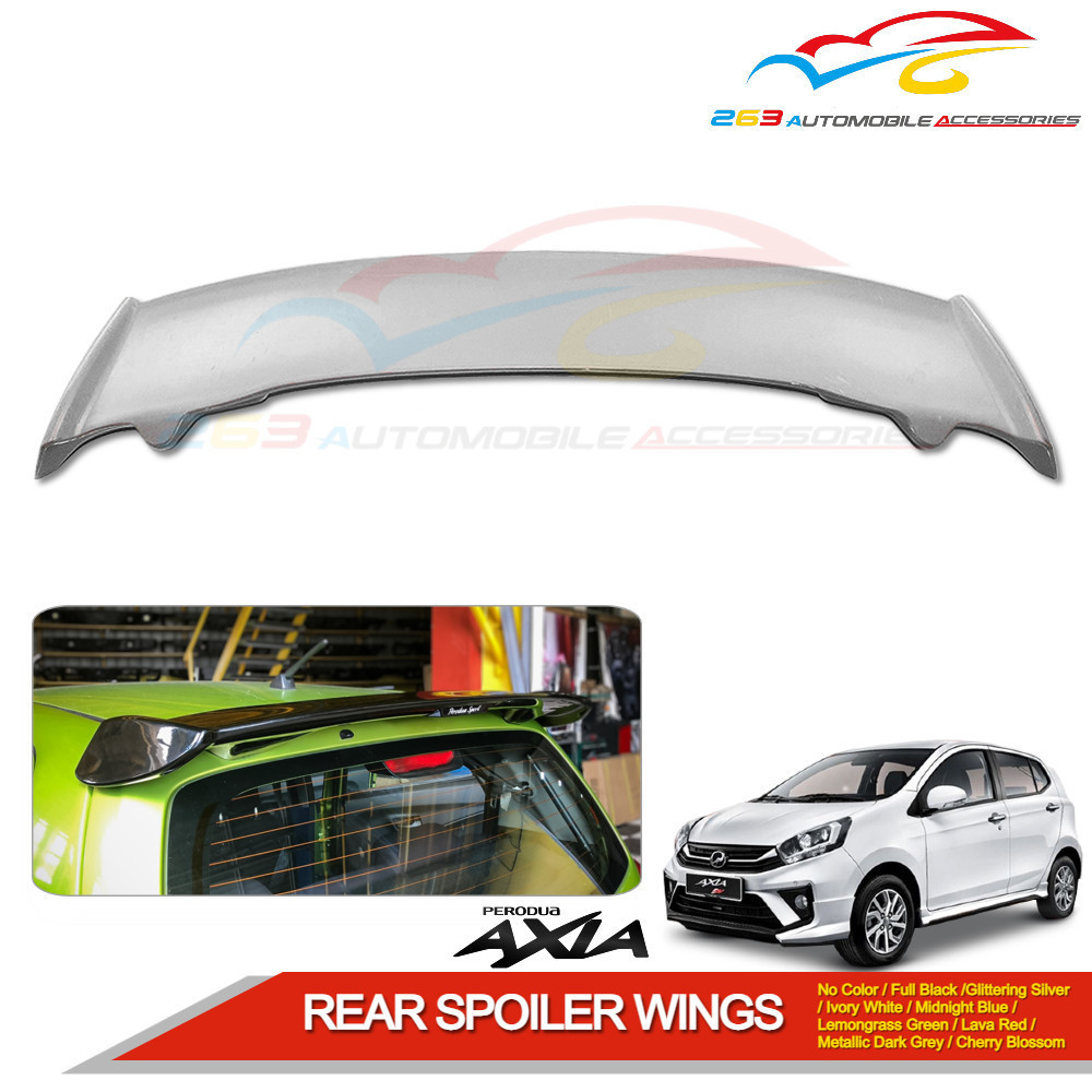 PERODUA AXIA REAR SPOILER WING MUGEN STYLE 'ABS' | Shopee Malaysia