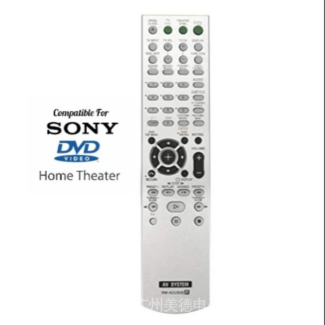 Sony RM-ADU005 DVD home theater AV system remote control for DAV-DZ630 ...