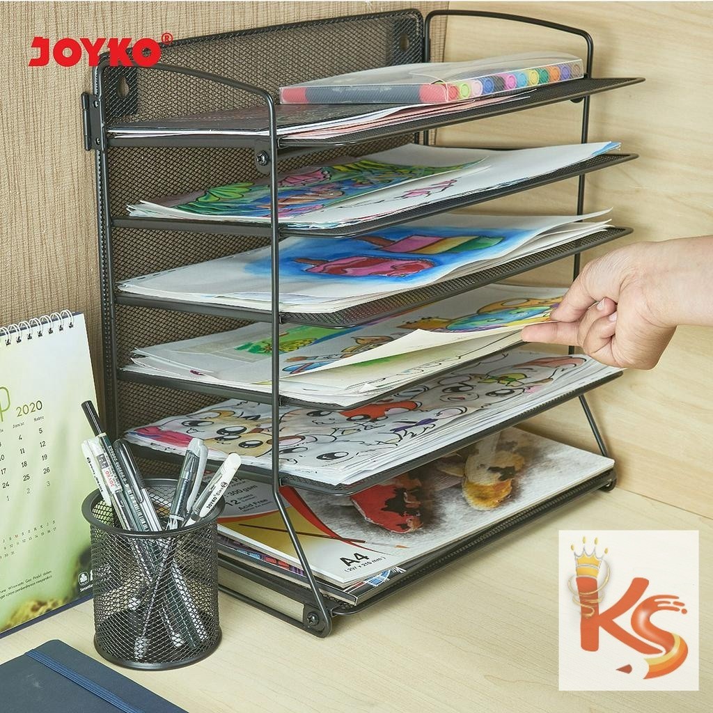 (KS) Document Tray Joyko DT-36 6 tier Document Rack Container | Shopee ...