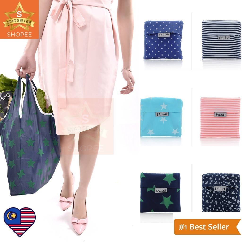 (MW)Cute Lady Foldable Recycle Bag Eco-Friendly Reusable Tote Grocery ...