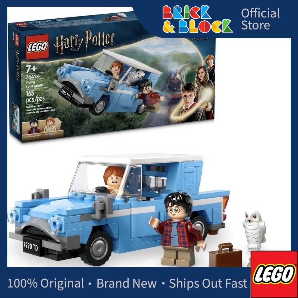 LEGO 76424 Flying Ford Anglia | LEGO Harry Potter | Shopee Malaysia