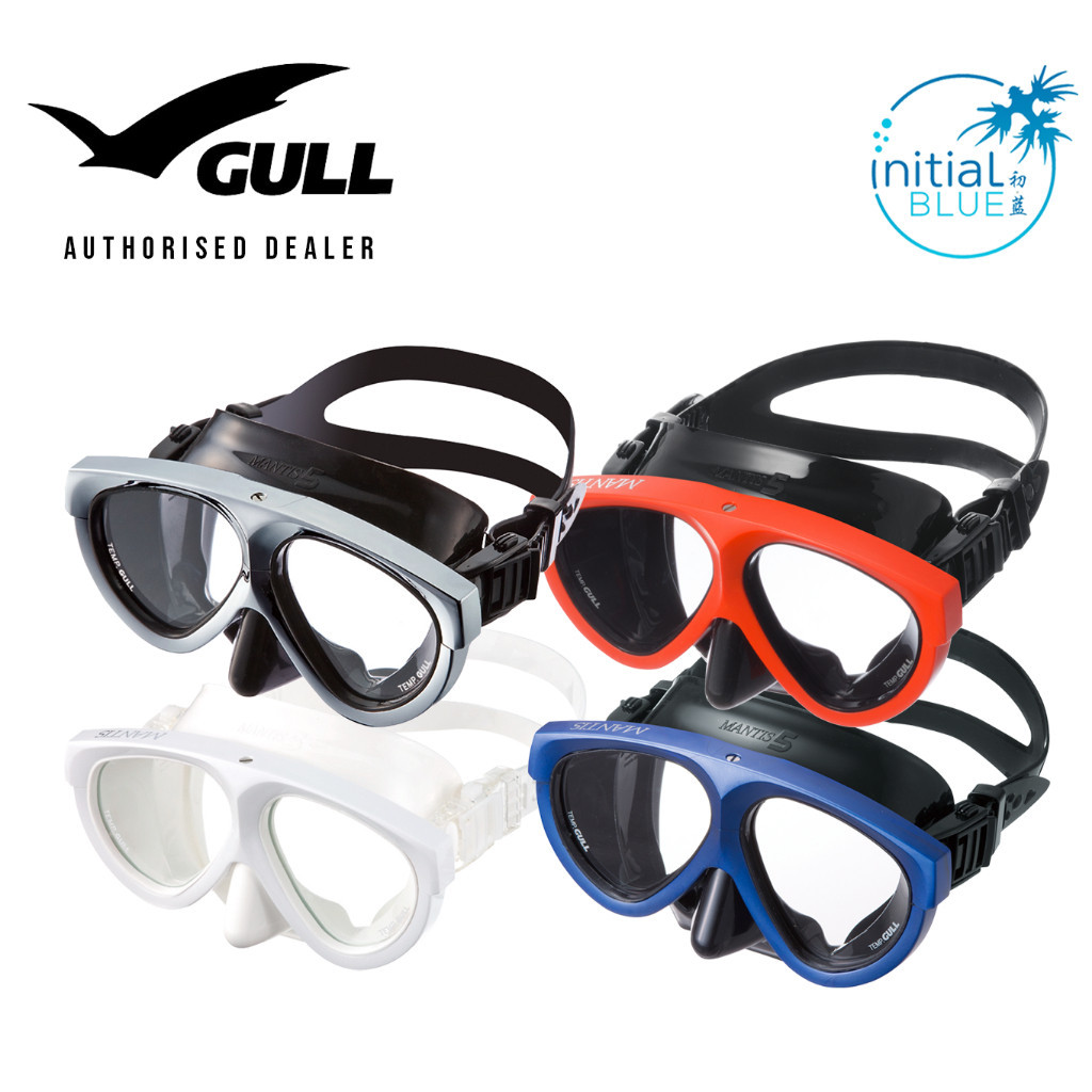Gull Mantis 5 Scuba Diving Mask | Shopee Malaysia