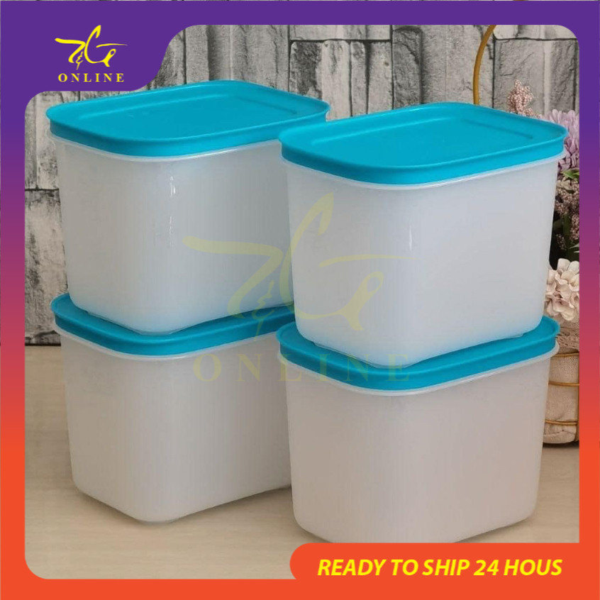 Tupperware 1.1L Chill Freez Small Low Perfect Fridge & Freezer Bekas ...