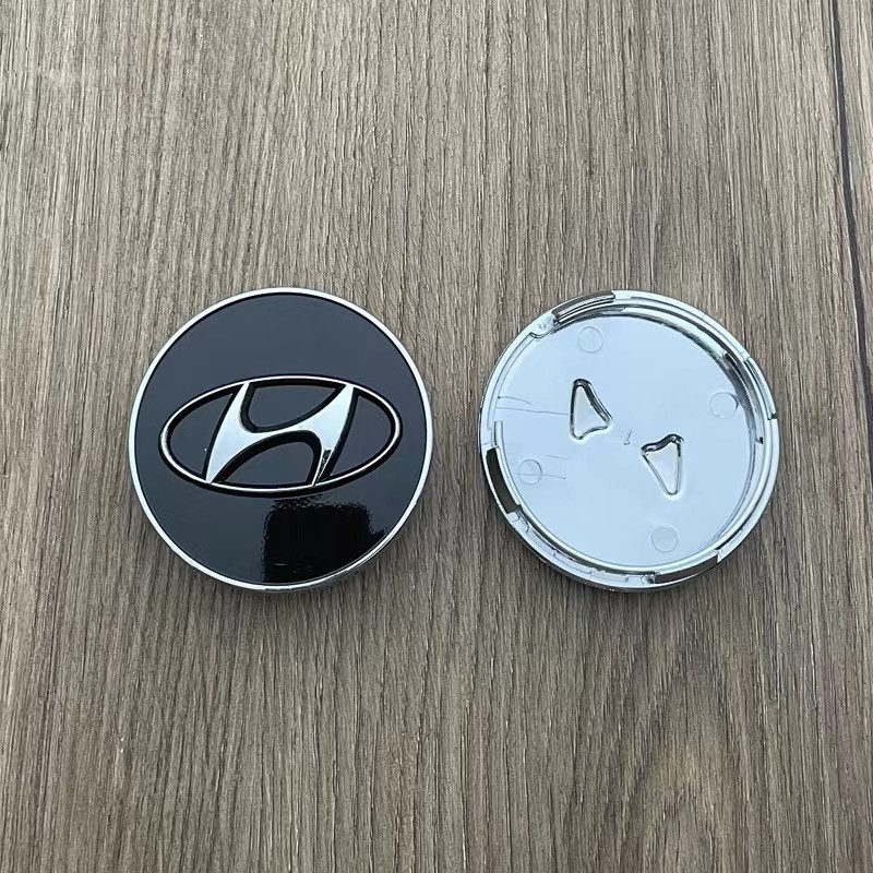 【Ready Stock】2*PCS 60mm Hyundai Emblem Wheel Center Hub Caps Logo ...