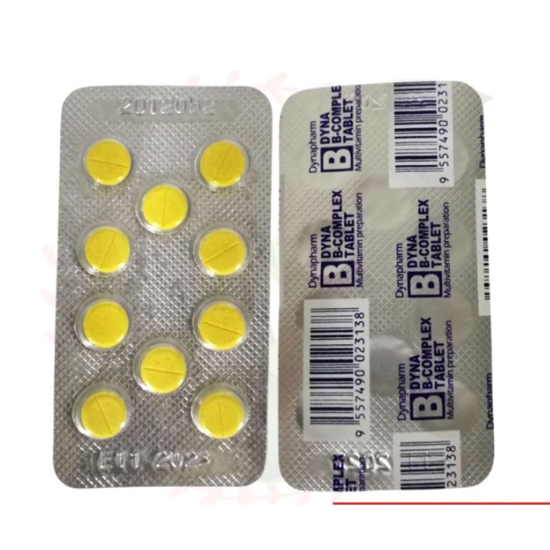 B-Complex Tablet 10's Tablet | Shopee Malaysia