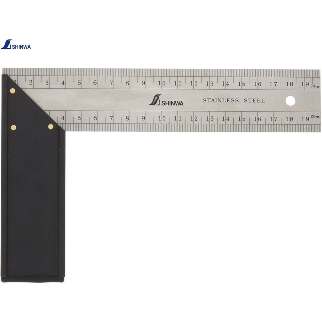 Shinwa Stainless Steel Miter Try Square 62286 / 62294 | Shopee Malaysia