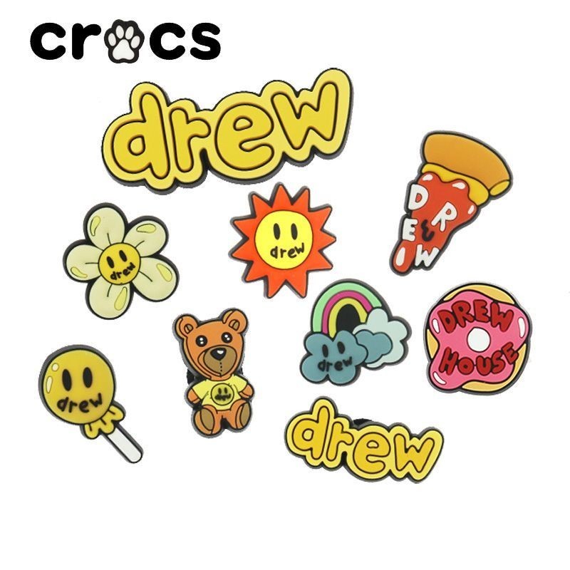 Crocs Jibbitz Drew House Shoe Buckle Cute Cartoon Shoe Flower Fashion ...