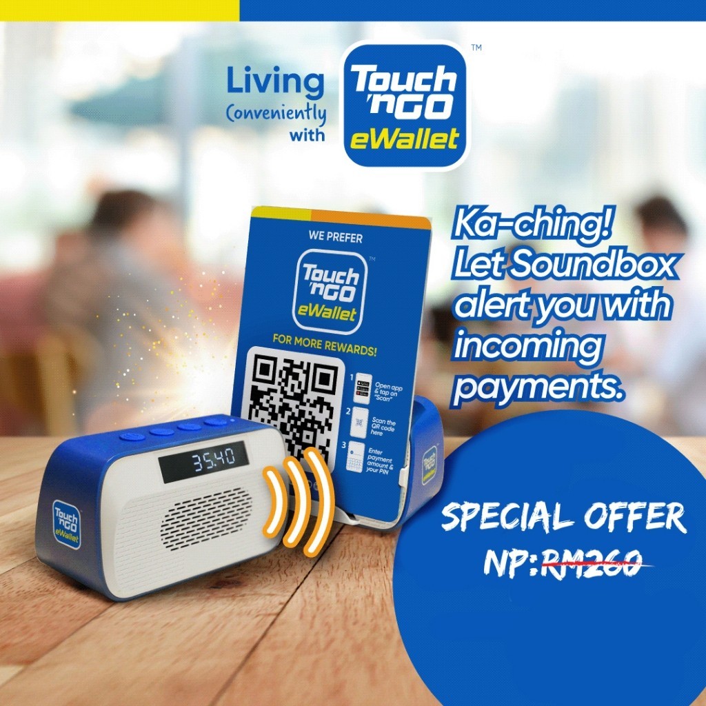 Touch 'n Go eWallet Soundbox | Shopee Malaysia