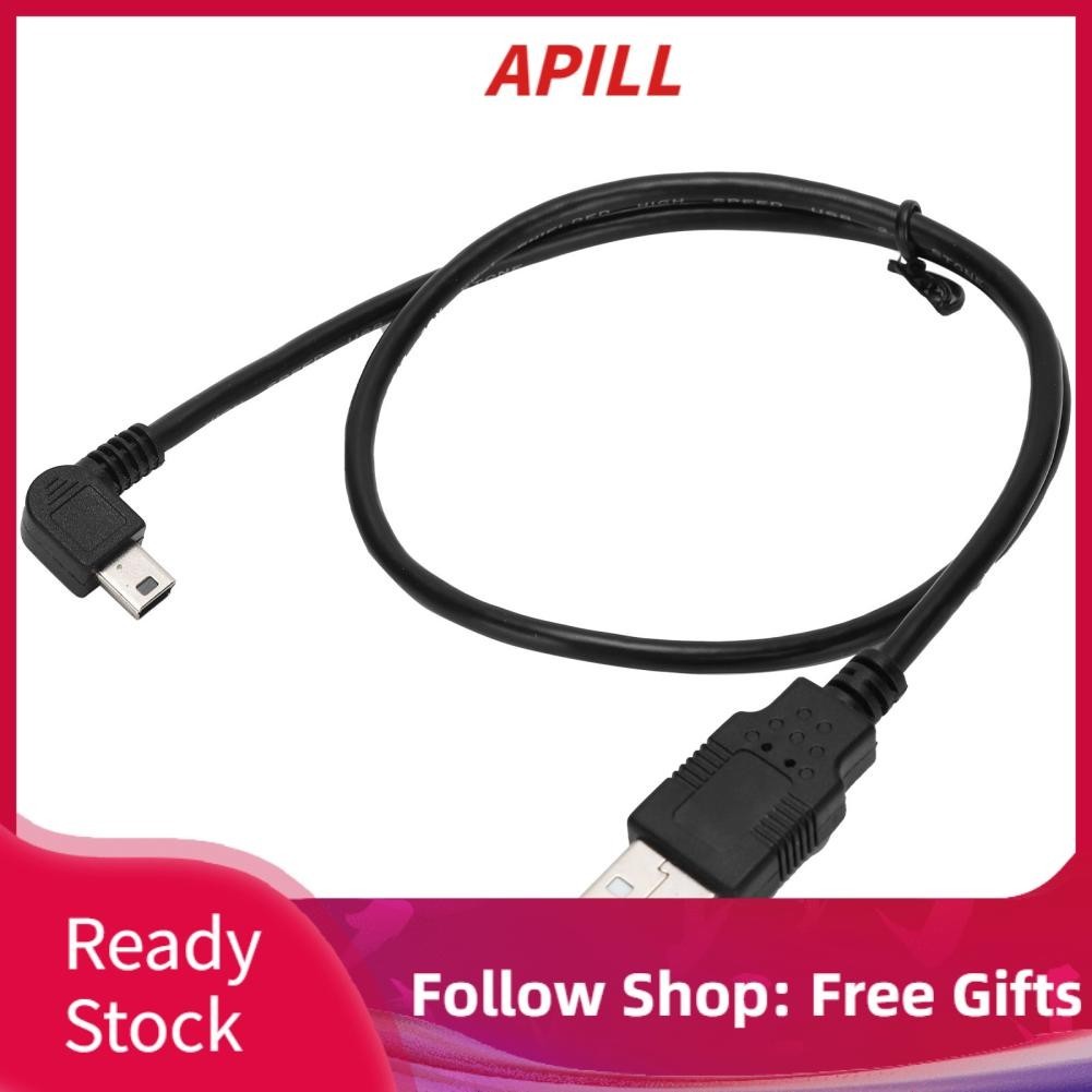 Apill Micro Usb Computer Cables AA USB‑A To Mini USB‑ Cable Male Elbow ...