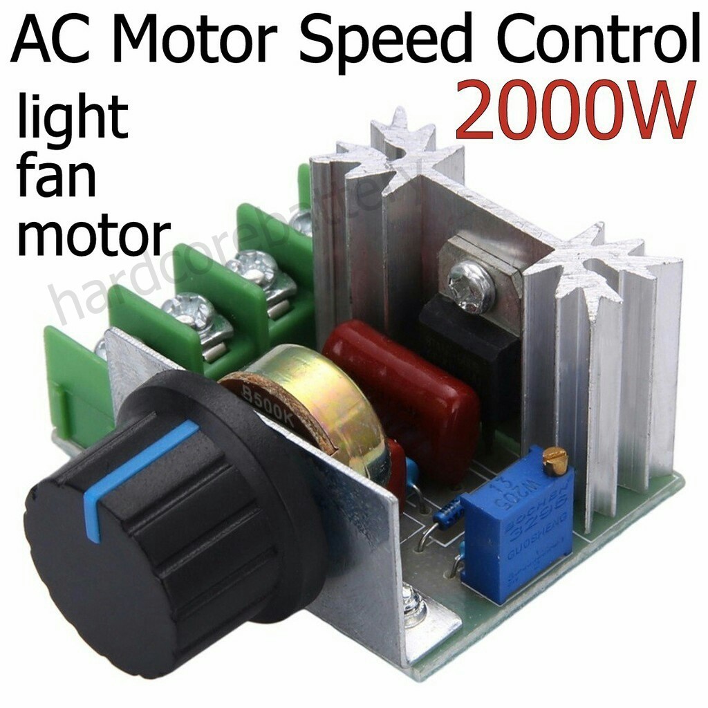 Adjustable Voltage Regulator PWM AC Motor Speed Control Controller 50V ...