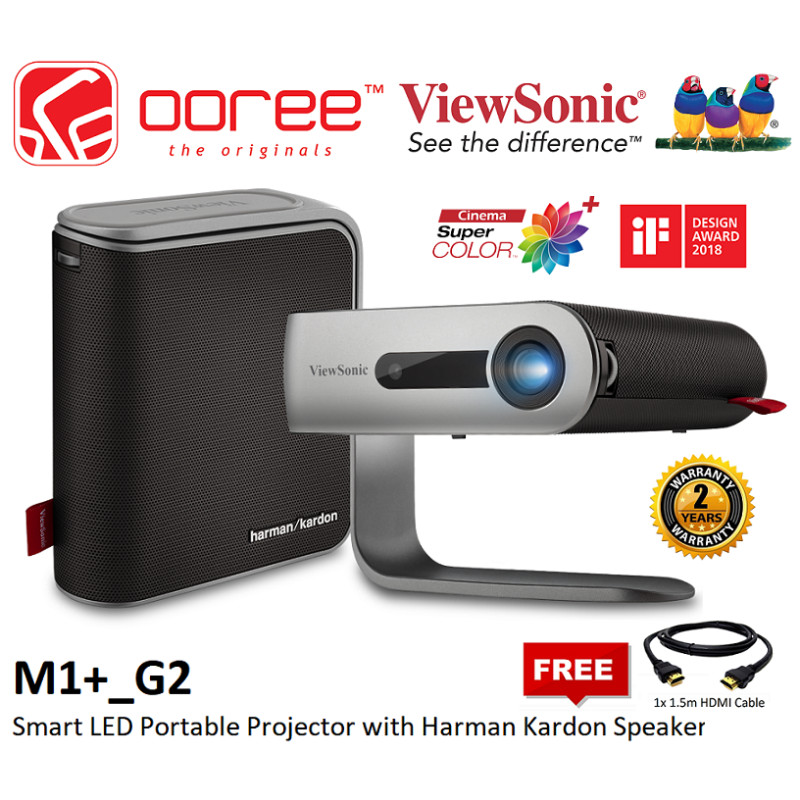 VIEWSONIC M1+ G2 M1 PLUS G2 (TYPE-C) 300 LUMENS / M1 PRO 600 LUMENS / M2E 1000 LED LUMENS ...