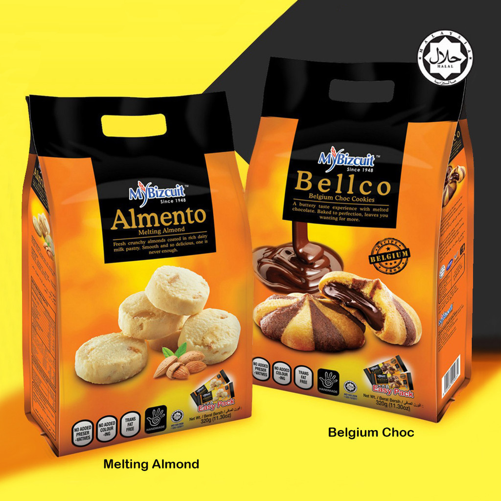 SKM My Bizcuit Almento Melting Almond/Bellco Belgium Choco Cookies My ...