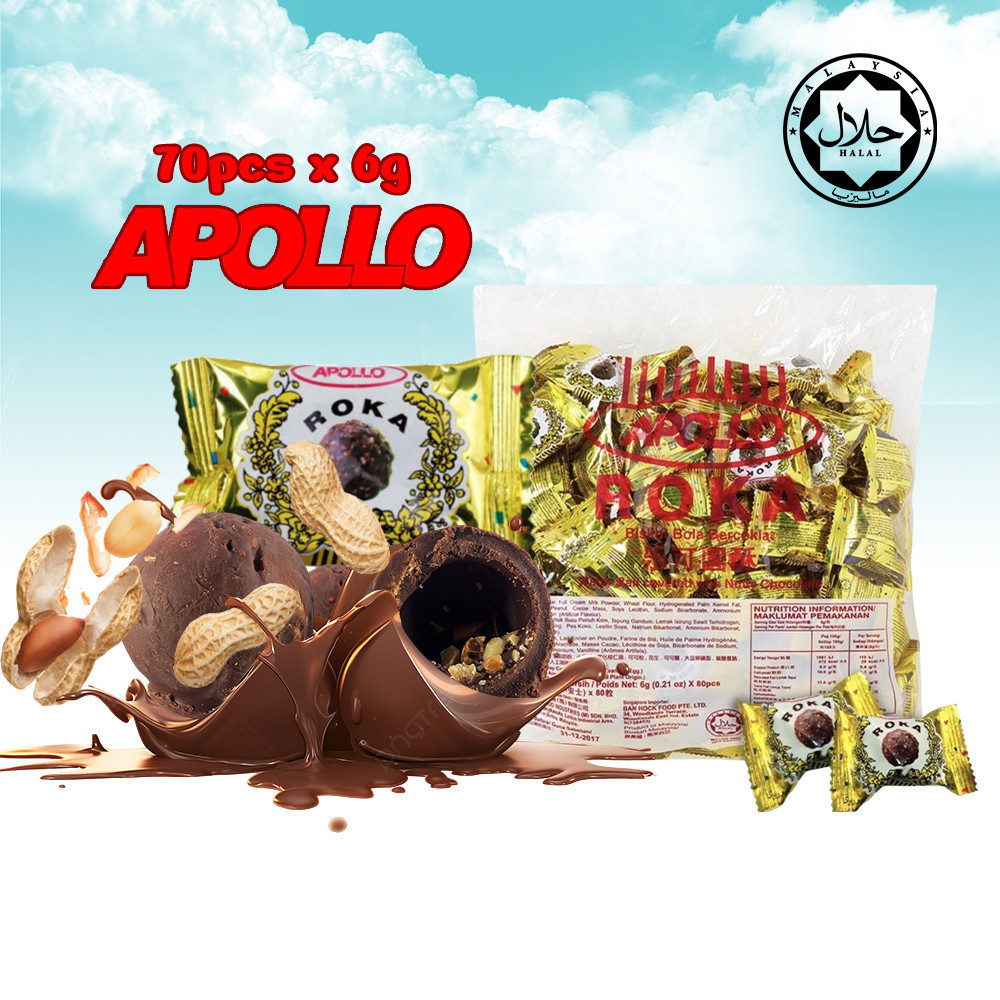APOLLO ROKA WAFER CHOCO BALL | Shopee Malaysia