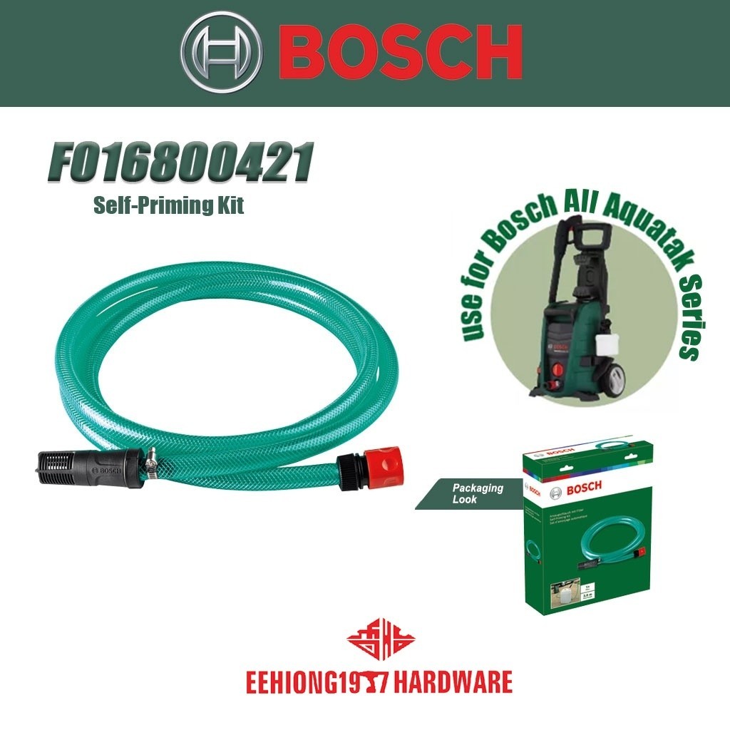 BOSCH Self Priming Kit for AQUATAK only Sedut Air 3M Hose Self Priming ...